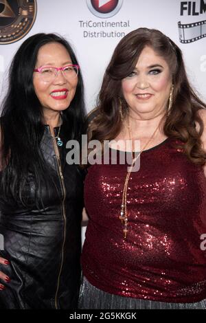 Hollywood, California, USA. Joyce Chow, founder of the iHollywood Film ...
