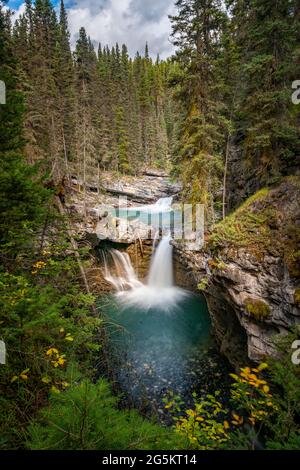 Small mountain stream, Banff National Park Alberta Canada Stock Photo ...