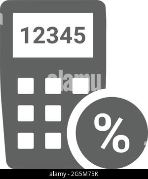 Calculator, calculation icon - Use for commercial purposes, print media ...