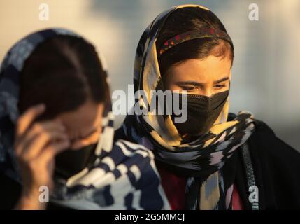 Tehran, Iran. 28th June, 2021. The IRGC military uniform of Hassan ...