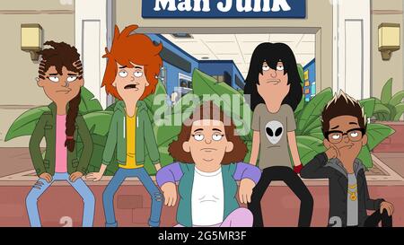 DUNCANVILLE, from left: Duncan Harris (voice: Amy Poehler), Jack Harris ...
