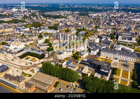 Saint-Brieuc city in Brittany region of northwest France Stock Photo ...