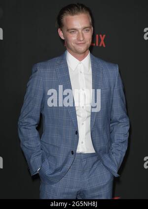 McCabe Slye arrives at the FEAR STREET TRILOGY Premiere held at the LA ...