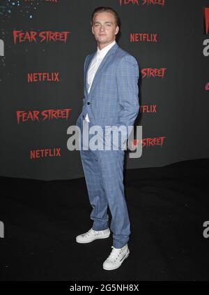 McCabe Slye arrives at the FEAR STREET TRILOGY Premiere held at the LA ...