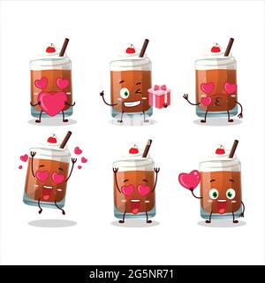 Cute cartoon root beer float character with text I'm Rooting For You ...