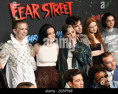 SADIE SINK and TED SUTHERLAND in FEAR STREET: 1978 (2021), directed by ...