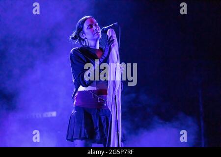 Oslo, Norway. 28th June, 2021. The Norwegian singer and songwriter Iris ...