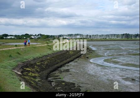 Lymington - Keyhaven Nature Reserve, Normandy Lagoon, Hampshire ...