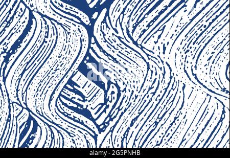 Grunge texture. Distress indigo rough trace. Energetic background ...