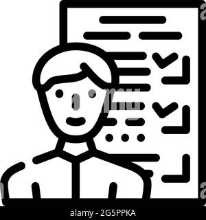 KYC icon, know your customer, linear design Stock Vector Image & Art ...