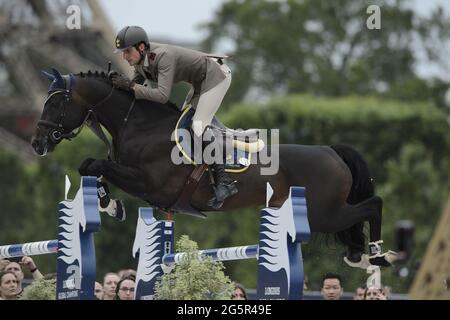 Alberto Zorzi (ITA) during the Longines Global Champions Tour ...