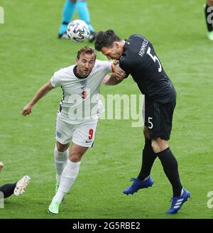 Harry Kane (England), Mats Hummels (Deutschland) England - Deutschland ...