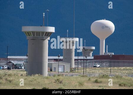 THE MAXIMUM SECURITY FEDERAL PENITENTIARY KNOWN AS SUPERMAX NEAR ...