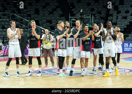 Split, Croatia. 29th June, 2021. Basketball, Oympia Qualification, FIBA ...