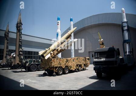 Tehran, Iran. 28th June, 2021. The IRGC military uniform of Hassan ...
