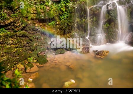 Saklikent Waterfall located in the borders of Yigilca district of Düzce ...
