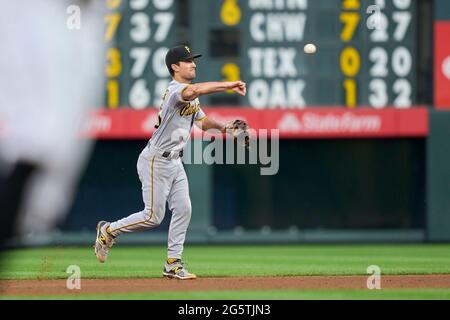June 29 2021 Pittsburgh Pitcher pitcher Chase DeJong (37) pitches ...