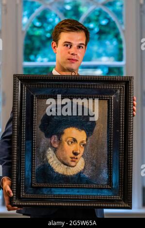 Benappi Fine Art, Mayfair, London, UK. 30 June 2021. A lost Tintoretto ...