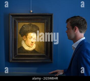 Benappi Fine Art, Mayfair, London, UK. 30 June 2021. A lost Tintoretto ...