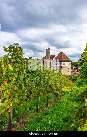 Talheim Obere Burg Stock Photo - Alamy