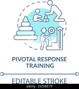 Pivotal response training concept icon Stock Vector Image & Art - Alamy