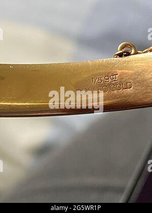 rolled gold hallmark 20% rolled gold is thickest gold plate also called ...