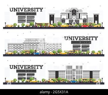 College campus concept vector illustration Stock Vector Image & Art - Alamy