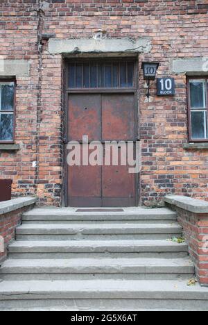 Block 10, medical experiment block, Auschwitz concentration and ...