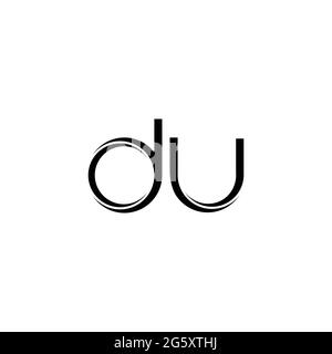 DU initial monogram logo with geometric style design ideas Stock Vector ...