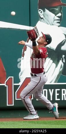 Arizona Diamondbacks' Josh Rojas plays during a baseball game, Sunday ...