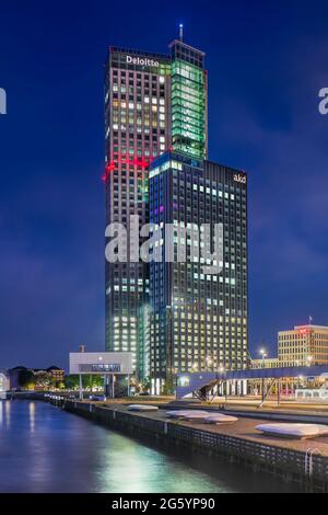 Deloitte office tower, Rotterdam, the Netherlands Stock Photo - Alamy