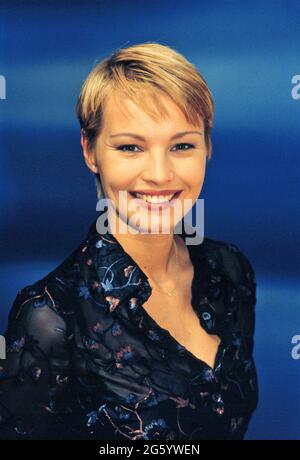 German TV presenter Susann Atwell arrives for the 46th Goldene Kamera ...