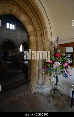Crypt entrance for Princess Diana or Diana Spencer at the Church in ...