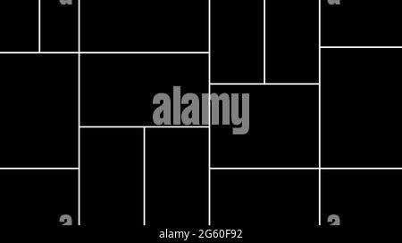 Creative vector Template Collage consisting of 13 frames for a photo of ...