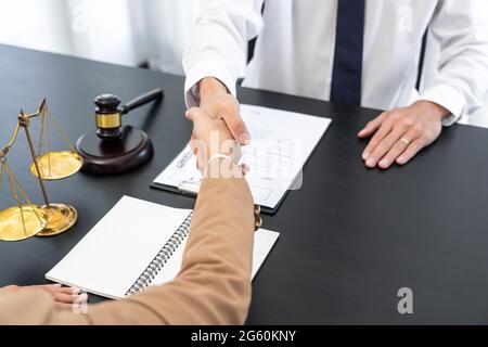 a righteous lawyer providing legal advice and counsel researching and ...