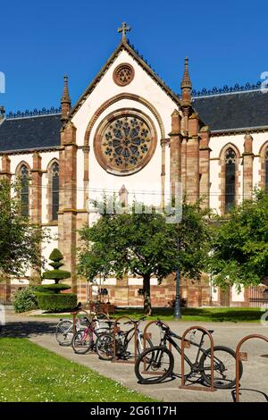 France, Bas Rhin, Molsheim, park of the Jesuits, chapel Stock Photo - Alamy