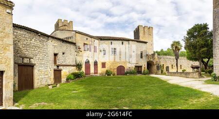 France, Gers, Larresingle, labelled Les Plus Beaux Villages de France ...