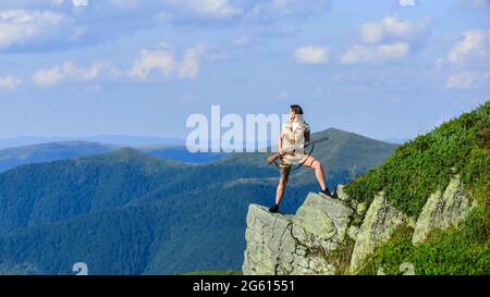 Observing point. Army forces. Fight for freedom. Sniper concept. Girl ...