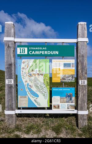 Camperduin, North Holland, Netherlands. April 12th. 2021. Camperduin ...