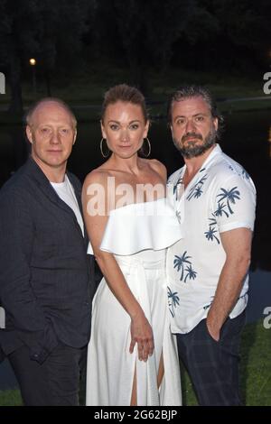 Lisa Maria Potthoff, Daniel Christensen und Brigitte Hobmeier bei der ...