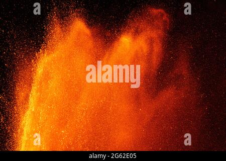 CATANIA, ETNA, ITALY - July 02, 2021: Eruption of the Etna volcano in ...