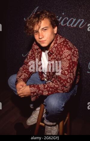 Johnny Galecki July 23, 1990 Credit: Ralph Dominguez/MediaPunch Stock ...