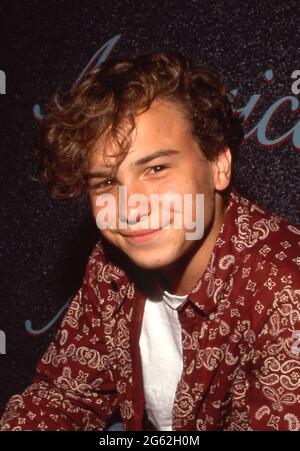 Johnny Galecki July 23, 1990 Credit: Ralph Dominguez/MediaPunch Stock ...