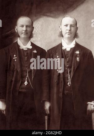 The Rev. Morrill Twins, ordained evangelists and pastors of the Gospel ...
