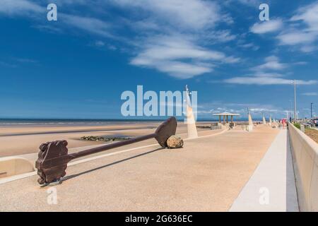 The image is of the Ogre Giant's Paddle on the promenade at Cleveleys ...