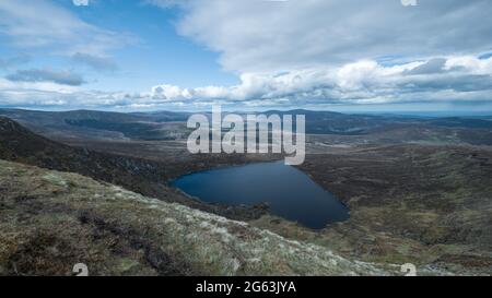 Beautiful view in Lough Ouler County Wicklow, Ireland Stock Photo - Alamy