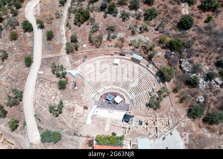 The ancient theater of Epidavros (Epidaurus), Argolida (Argolis ...