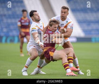 Huddersfield, England - 1 July 2021 - Olly Ashall-Bott (31) of ...