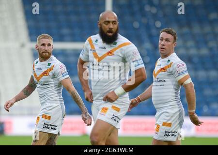 Huddersfield, England - 1 July 2021 - Sam Kasiano of Catalan Dragons ...