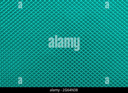 Abstract background of teal scale pattern Stock Photo - Alamy